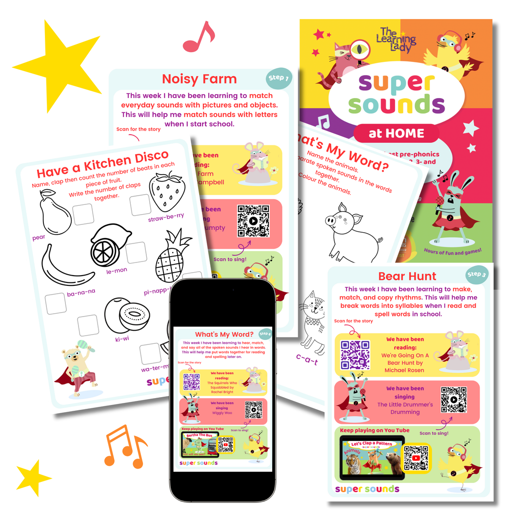 Super Sounds | The Prephonics Programme for 2,3 and 4 year olds